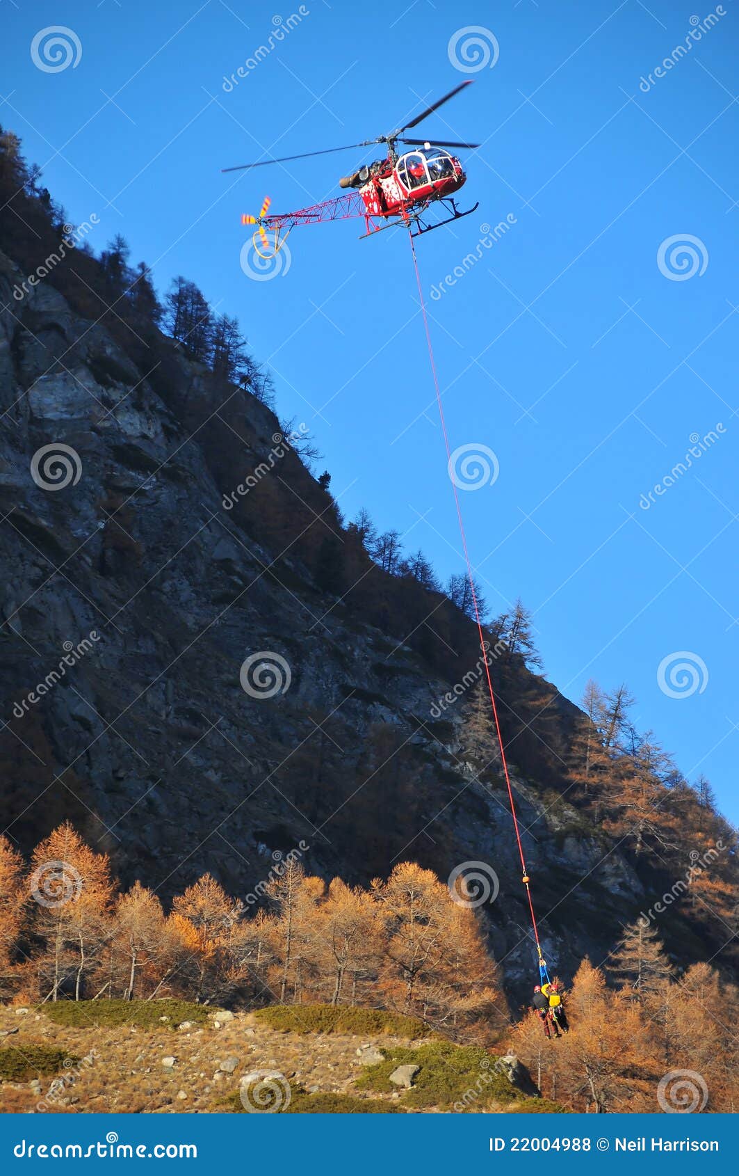 Helicopter Rescue stock photo. Image of cliff, airlift - 22004988