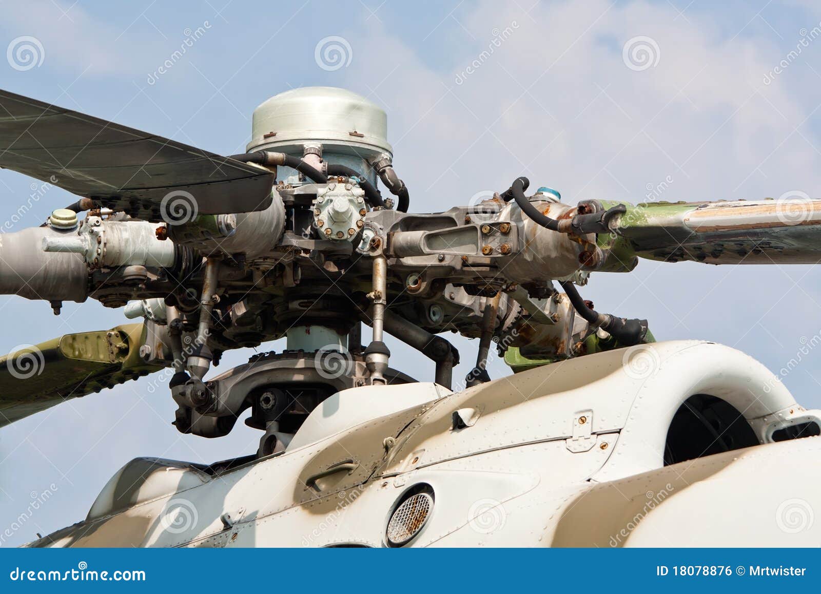 Helicopter Rotors stock photo. Image of turning, machine - 18078876