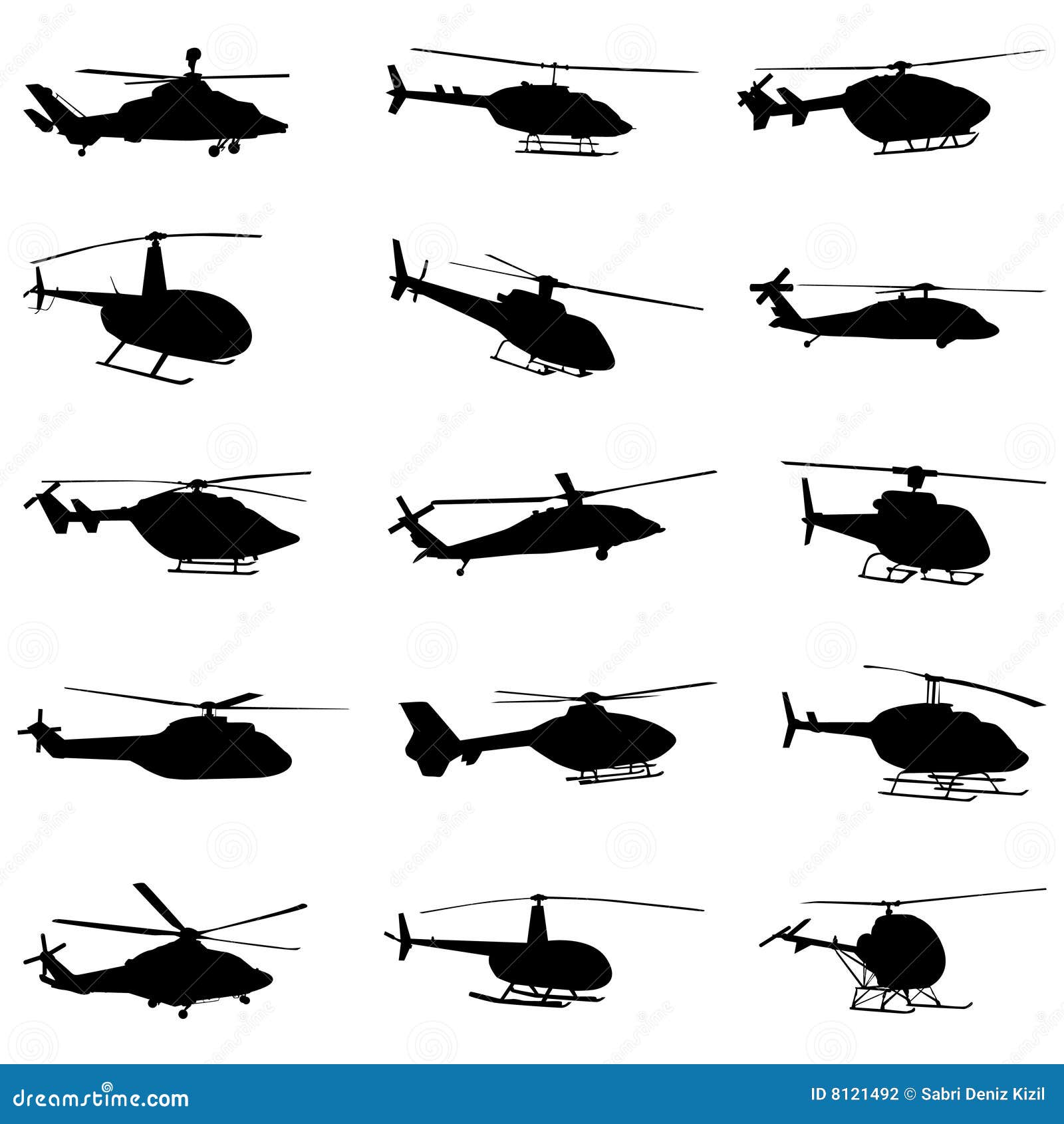Helicopter Vector Illustration | CartoonDealer.com #81130554