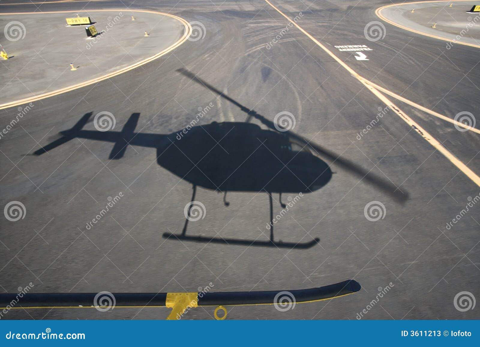 Helicopter shadow. stock image. Image of sightsee, transportation - 3611213
