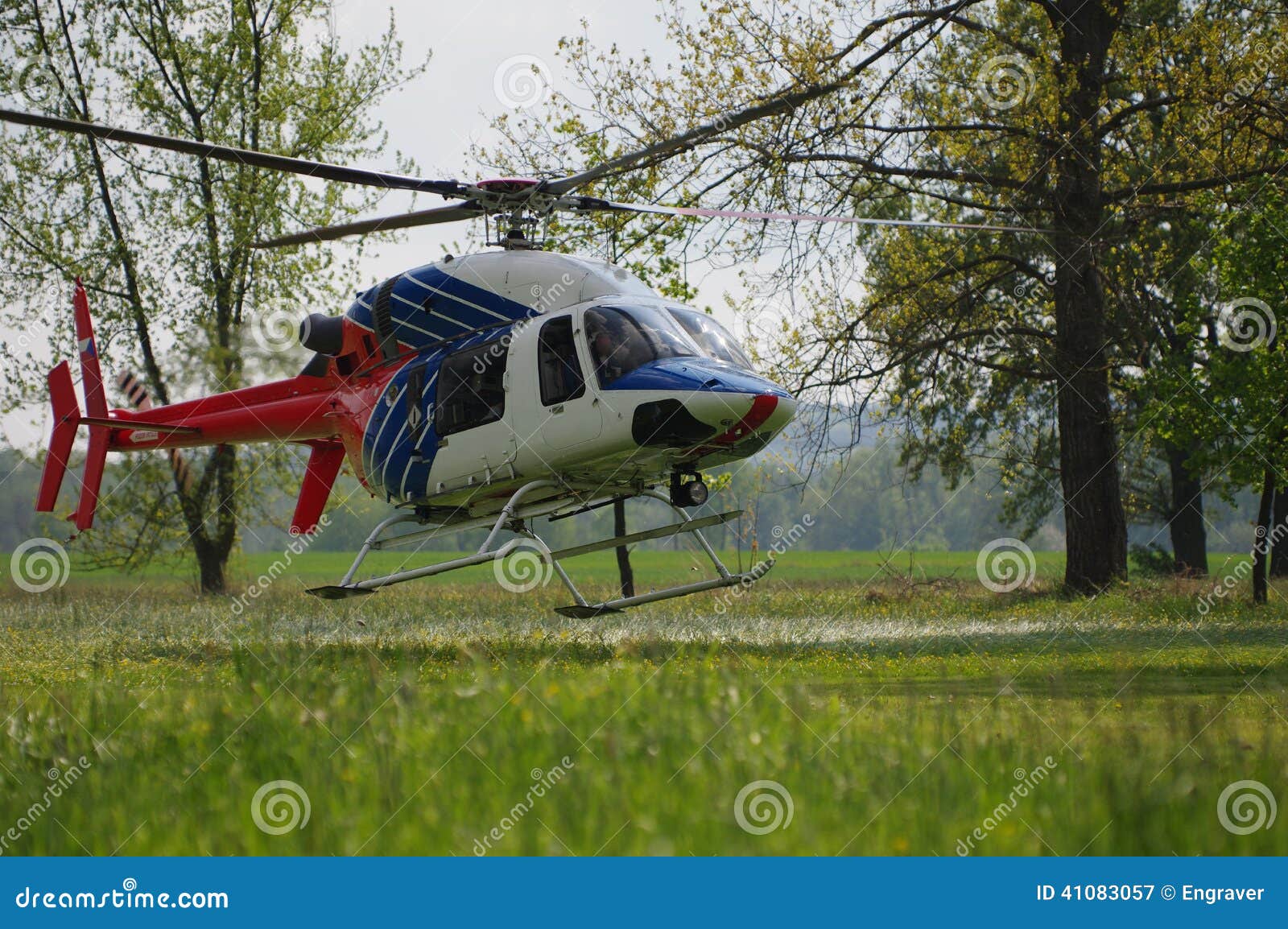 Helicopter start stock image. Image of fuselage, fast - 41083057