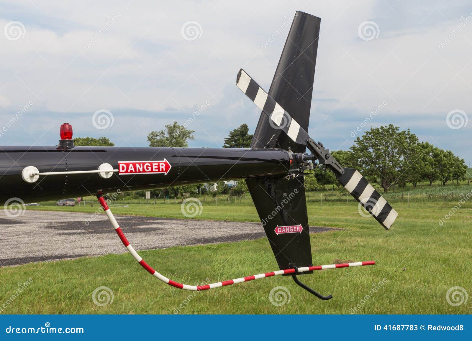 Helicopter Tail Rotor Assembly Stock Image - Image of small, rotate ...
