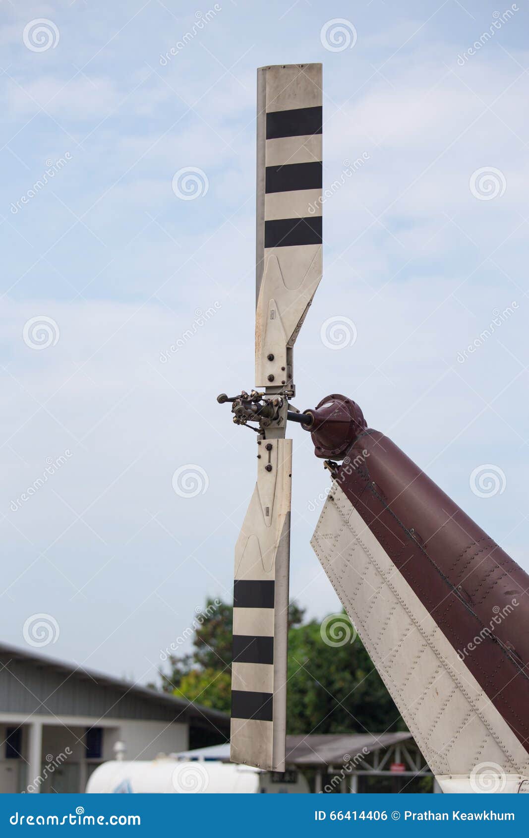 Helicopter tail rotor stock photo. Image of rotor, pilot - 66414406