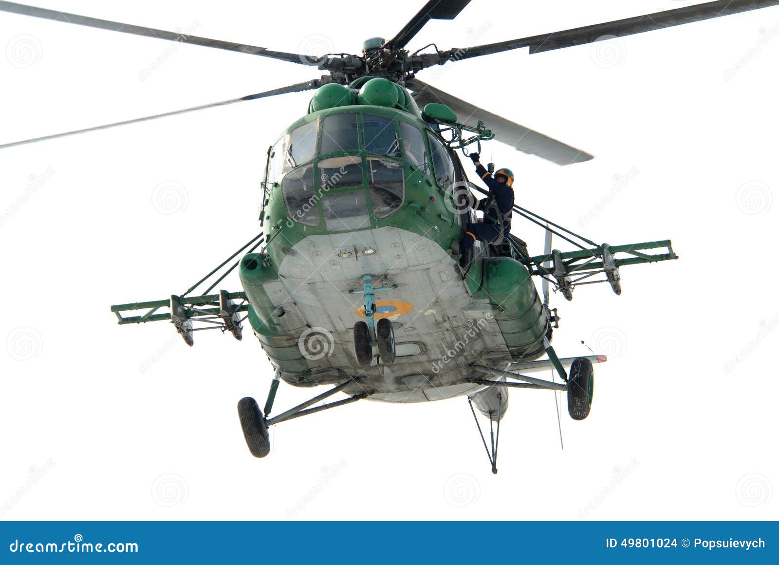 Helicopter Ukrainian Army Mil Mi-8 Editorial Stock Image - Image of ...