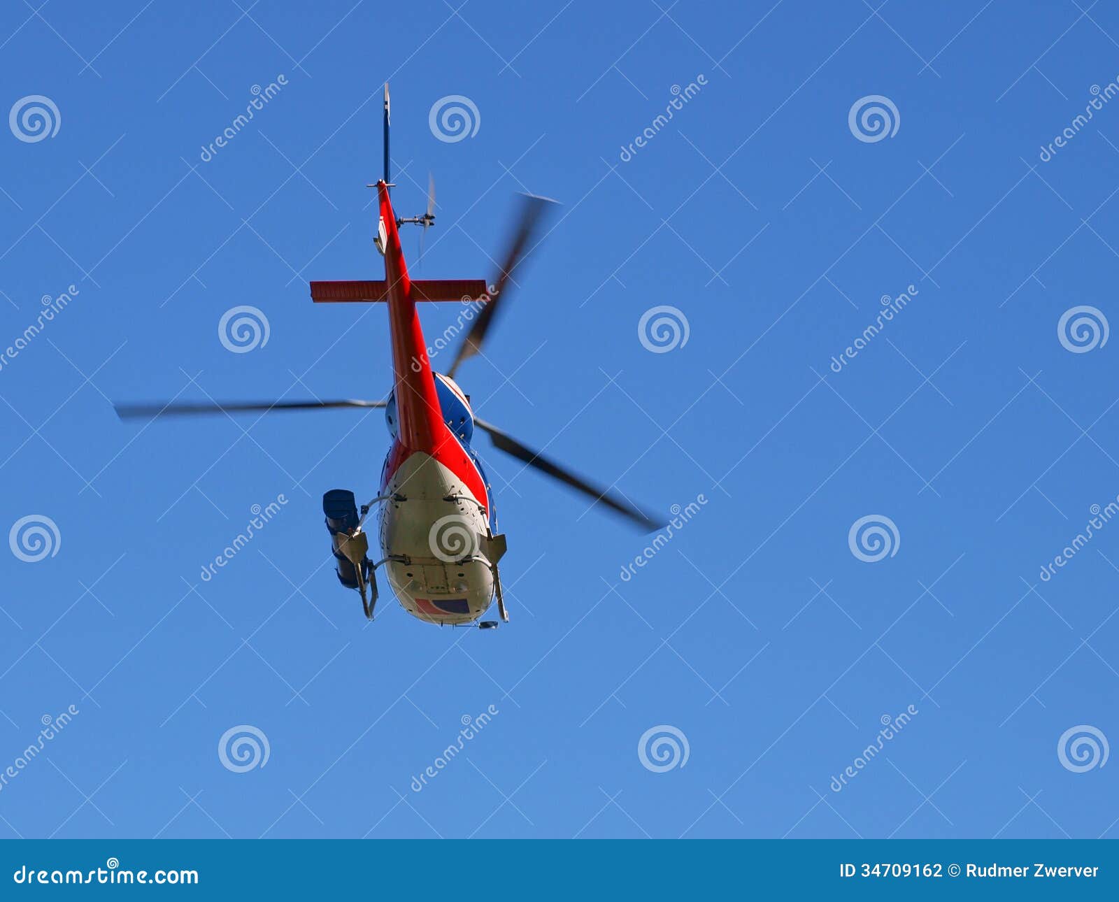 Helicopter underside stock photo. Image of blades, motion - 34709162