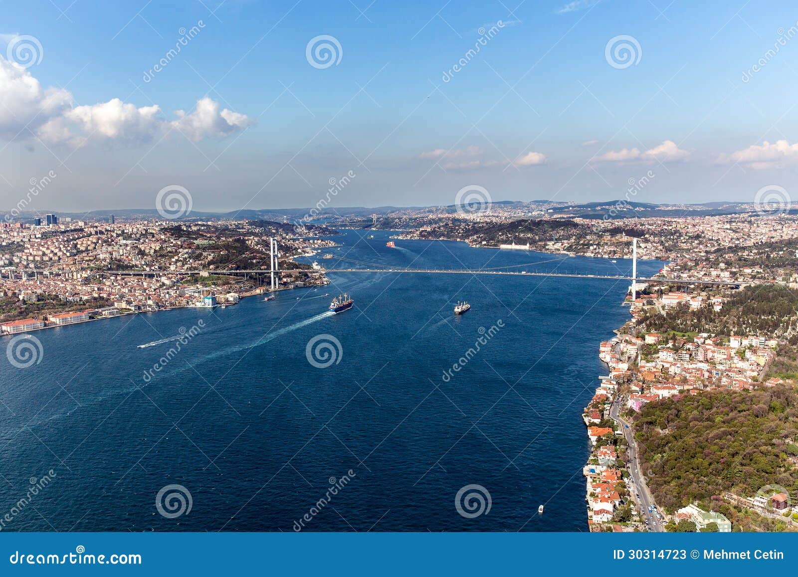 Bosphorus Bridge stock image. Image of city, historic - 30314723
