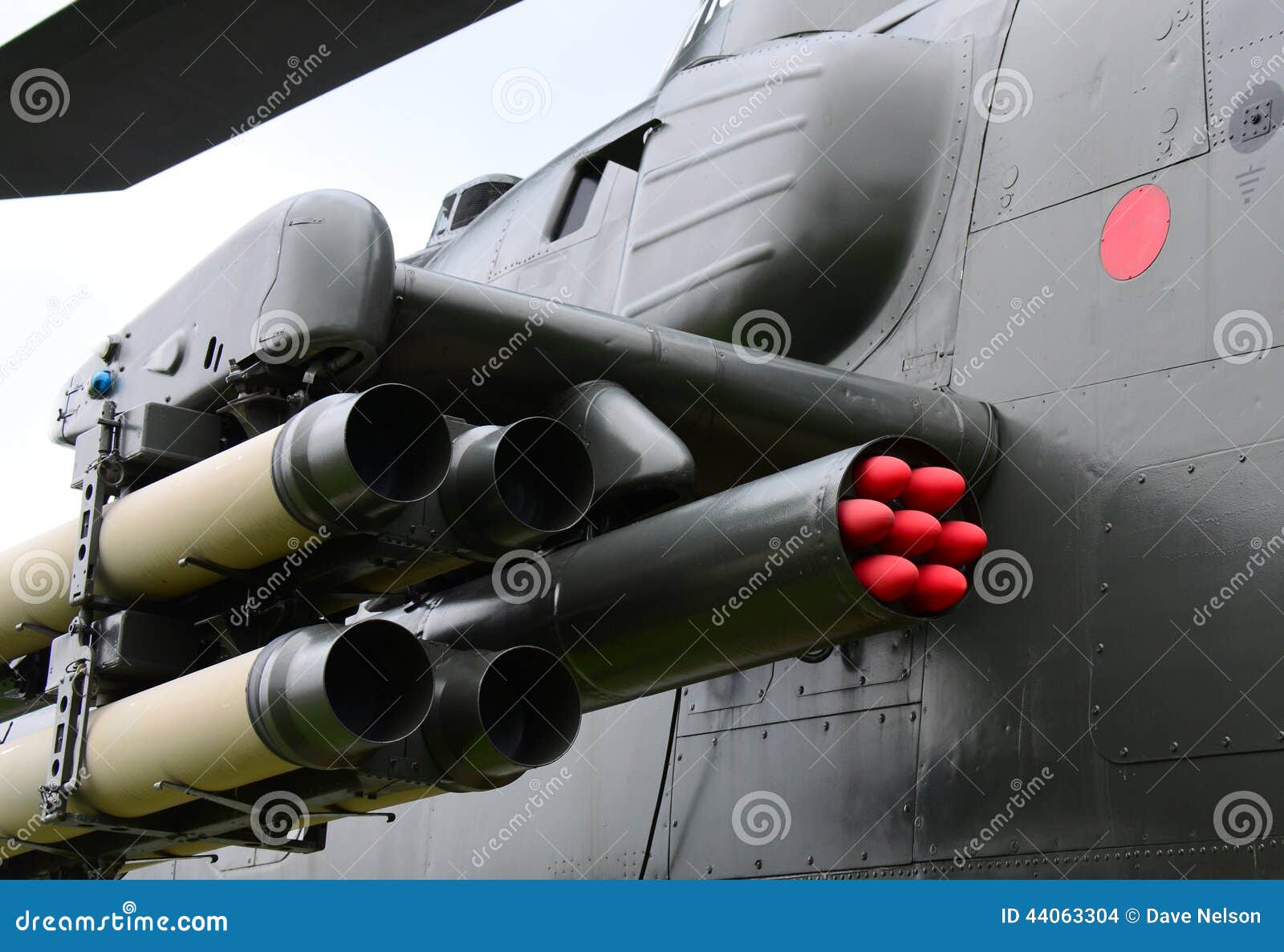 Military Helicopter Weapons System Stock Photo - Image of chopper ...