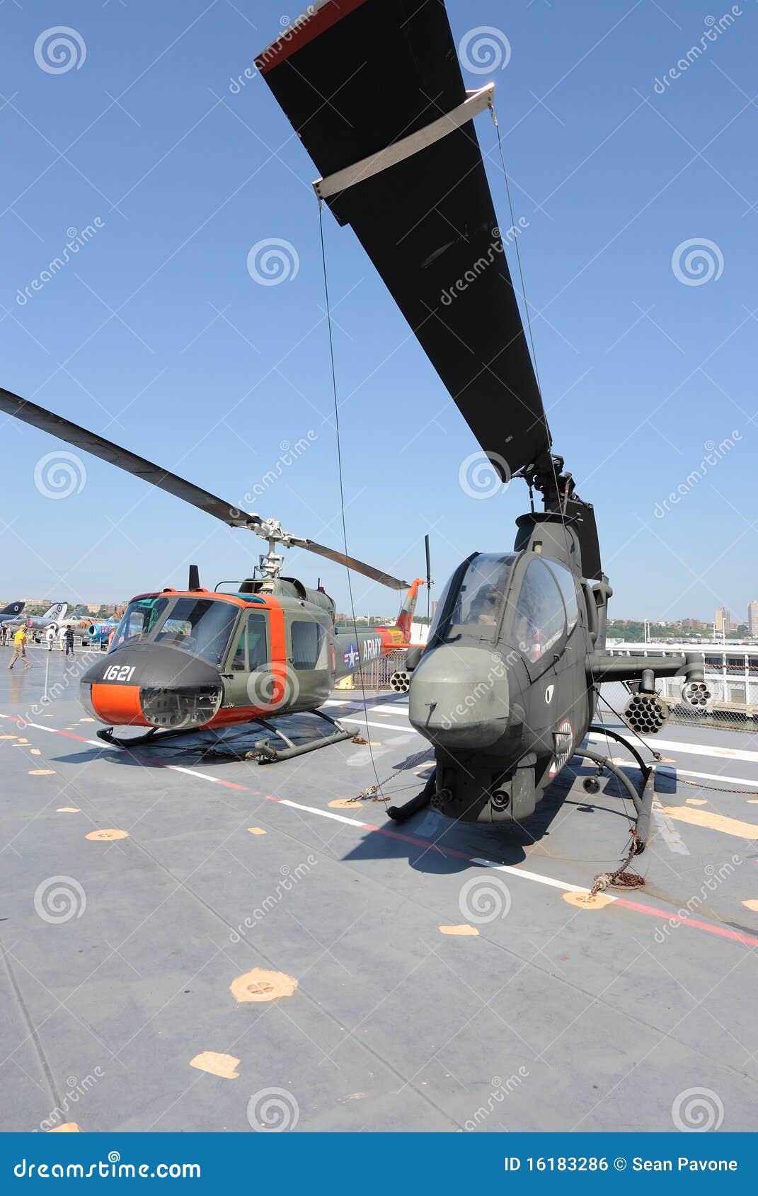 Helicopters on Deck of the USS Intrepid Editorial Photo - Image of ...