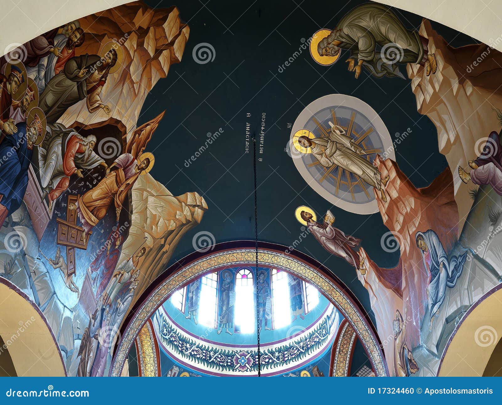 Helig ande arkivfoto. Bild av inre, fönster, religion - 17324460