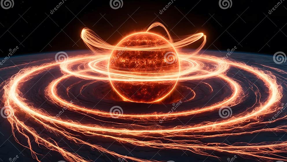 The Heliosphere: Visualizing the Sunâ€™s Protective Bubble Across the Solar System Stock ...