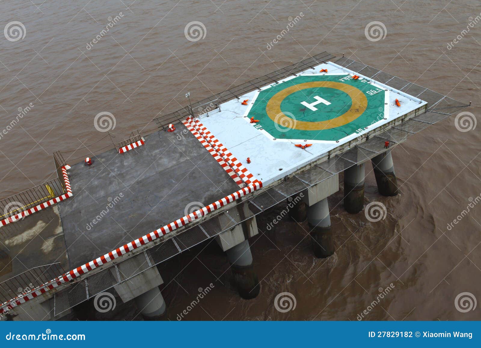 Helipad stock photo. Image of angle, camp, platform, quay - 27829182