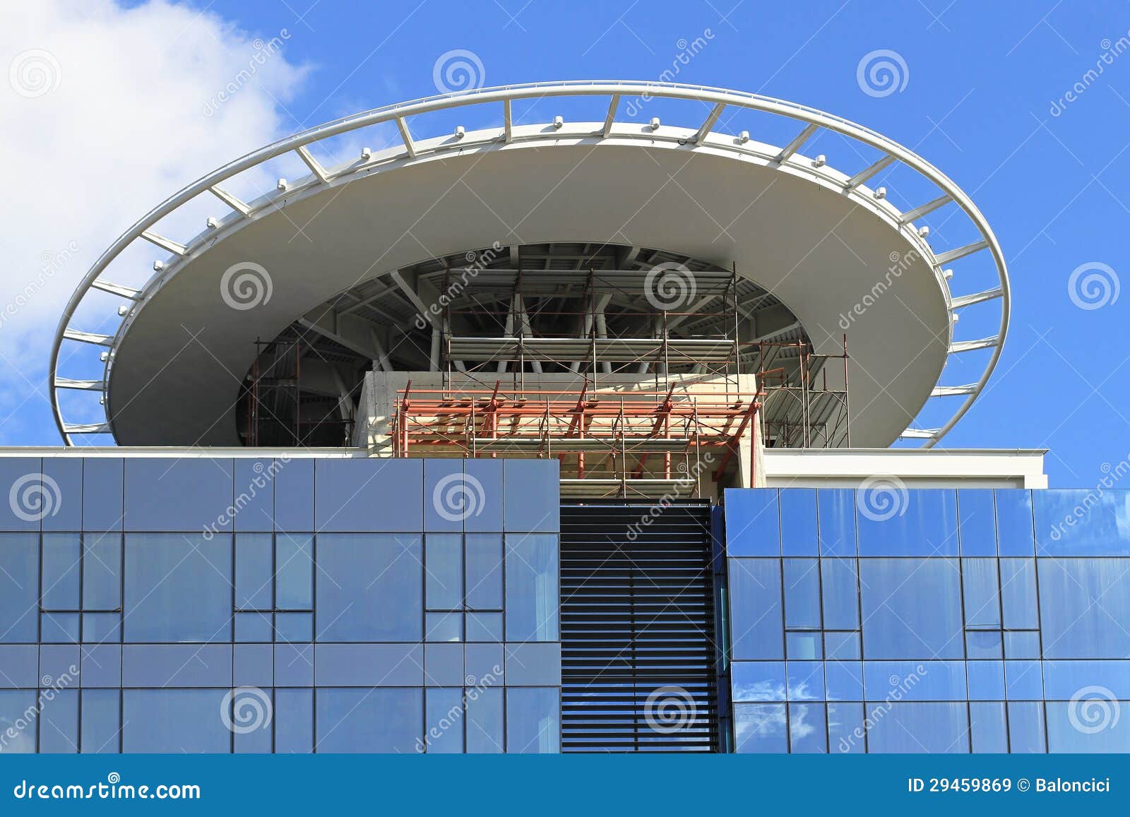 Helipad construction stock image. Image of architecture - 29459869