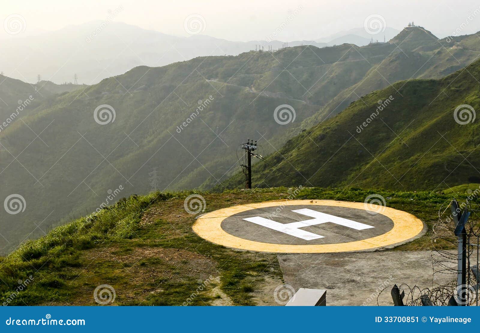 Helipad Stock Image - Image: 33700851