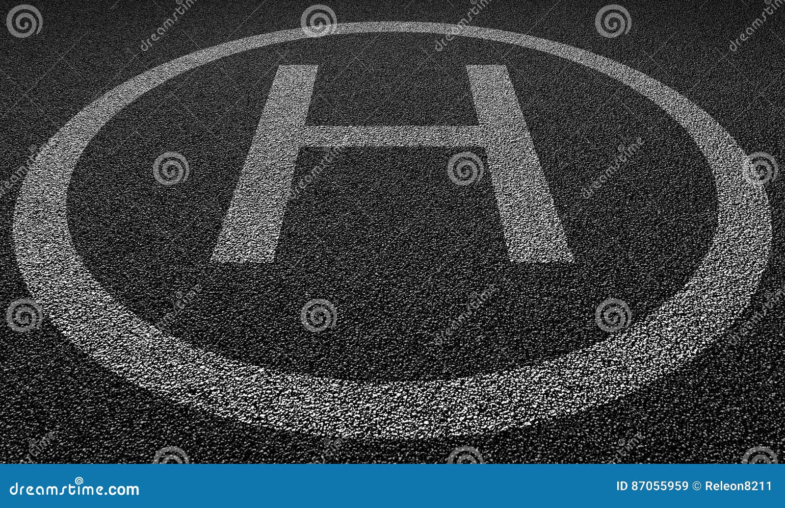 Heliport Background Texture. Stock Image - Image of background, helipad ...