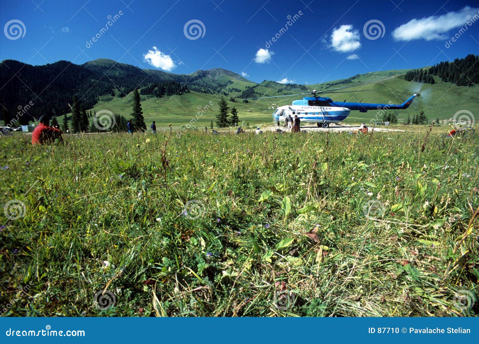 Heliport on Karkara Base Camp Stock Photo - Image of climber, climb: 87710