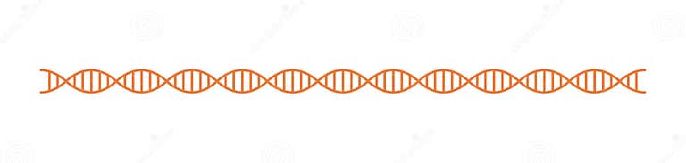 Helix Border Design. Vector Illustration Decorative Design Stock Vector ...