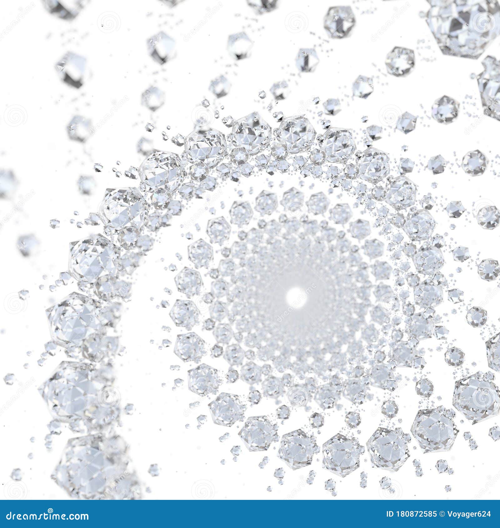 Helix Crystal stock illustration. Illustration of jewel - 180872585