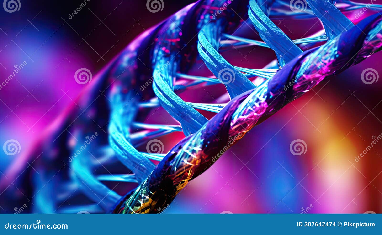 Helix Dna Texture Stock Illustration | CartoonDealer.com #307642474