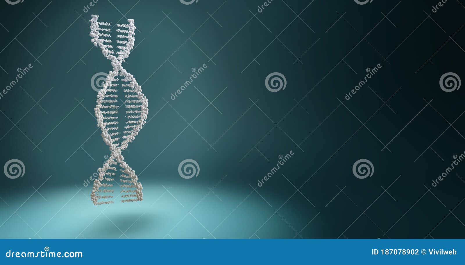 Helix floating stock illustration. Illustration of engineering - 187078902