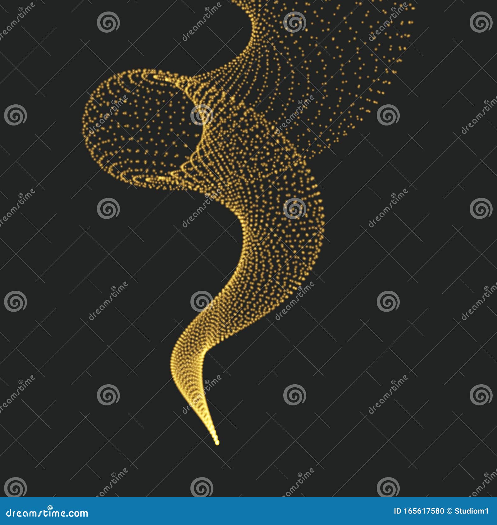 Helix. Molecular lattice stock vector. Illustration of helical - 165617580