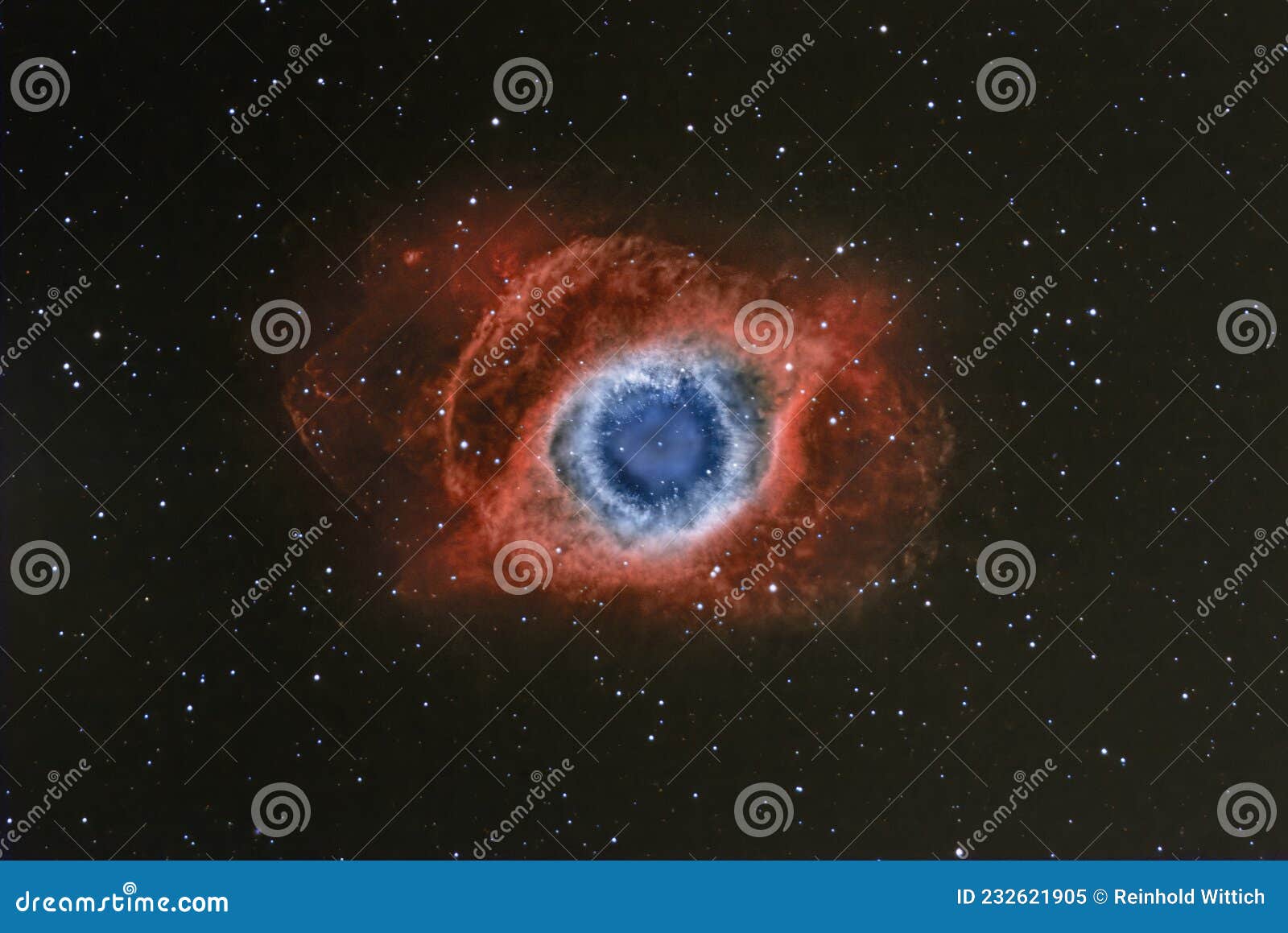 Helix Nebula NGC7293 stock image. Image of planet, astrology - 232621905