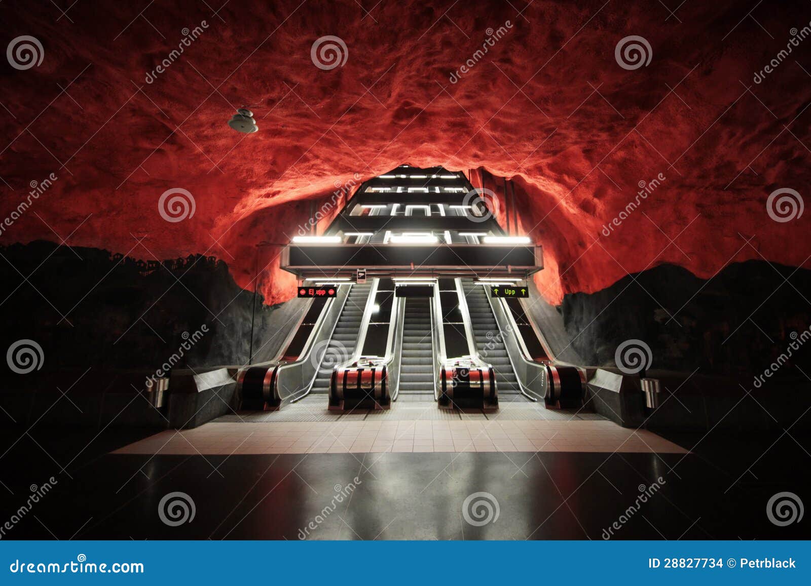 Hell stock photo. Image of subway, escalator, stockholm - 28827734