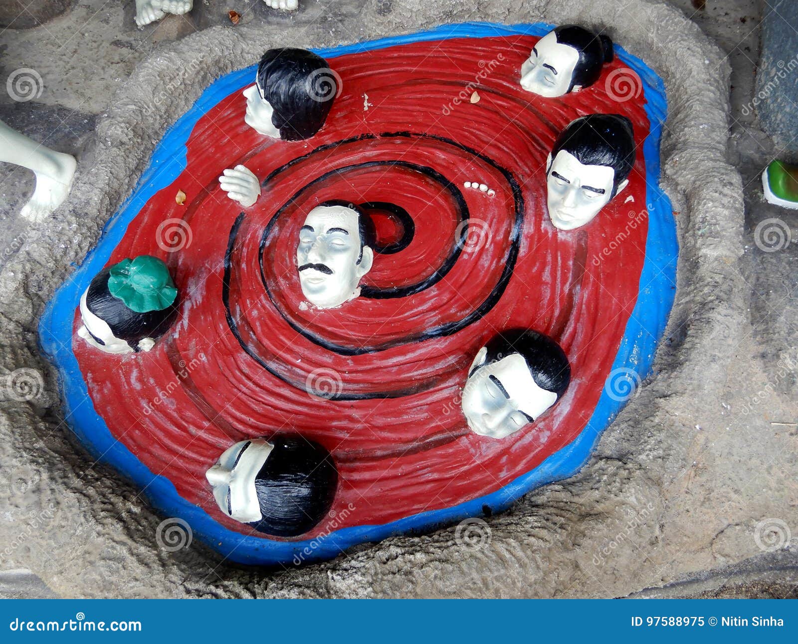 Hell chamber stock image. Image of entrance, gothic, decoration - 97588975