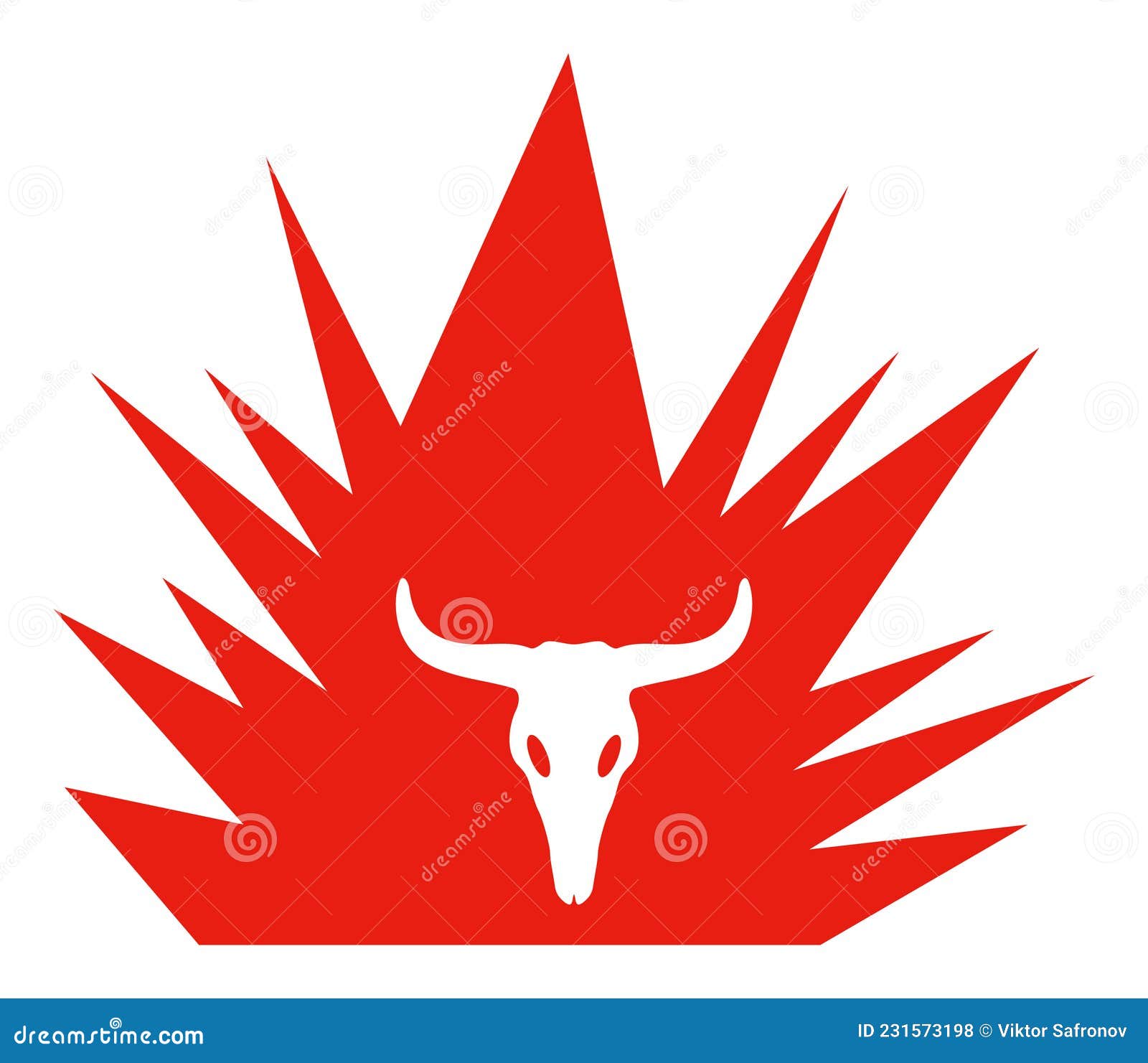 Vector Hell Demon Flat Icon Image Stock Vector - Illustration of horns ...