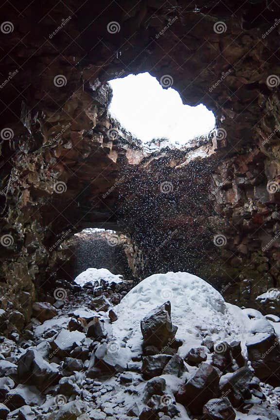 Hell freezing over stock photo. Image of danger, blue - 29048358