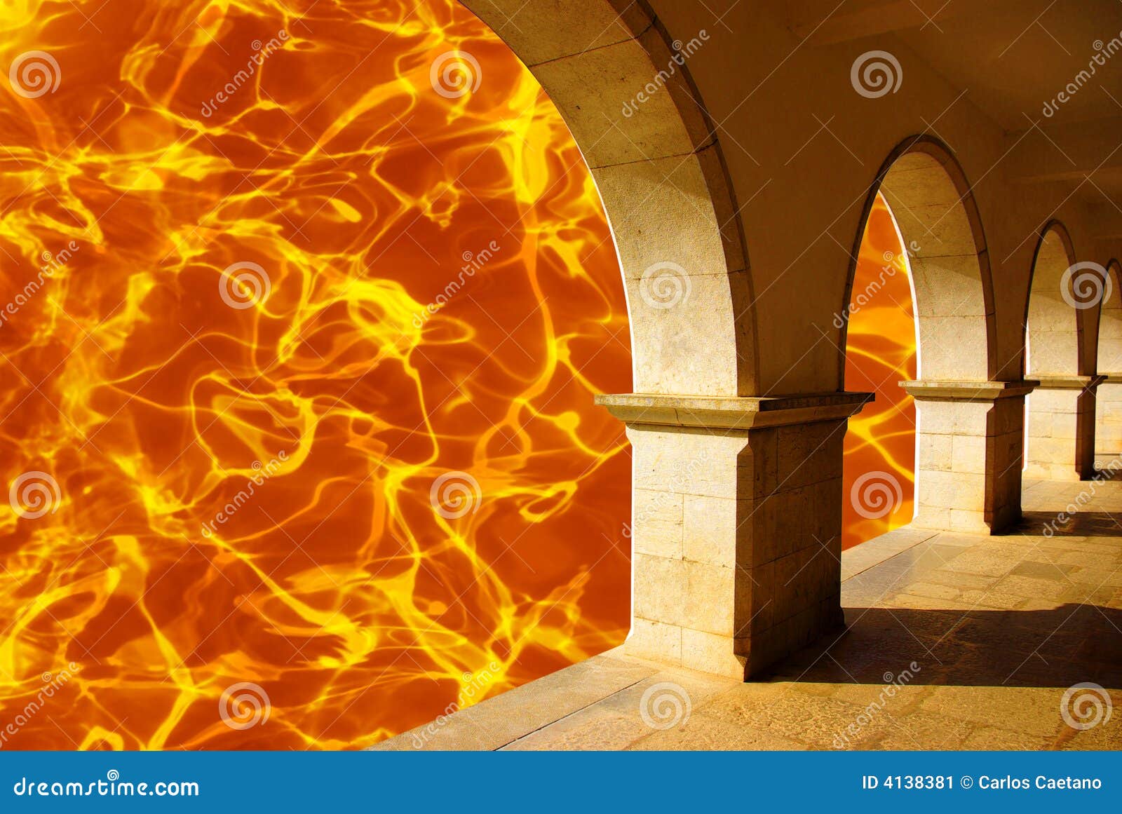 Hell Gates stock image. Image of light, hell, grill, diabolic - 4138381