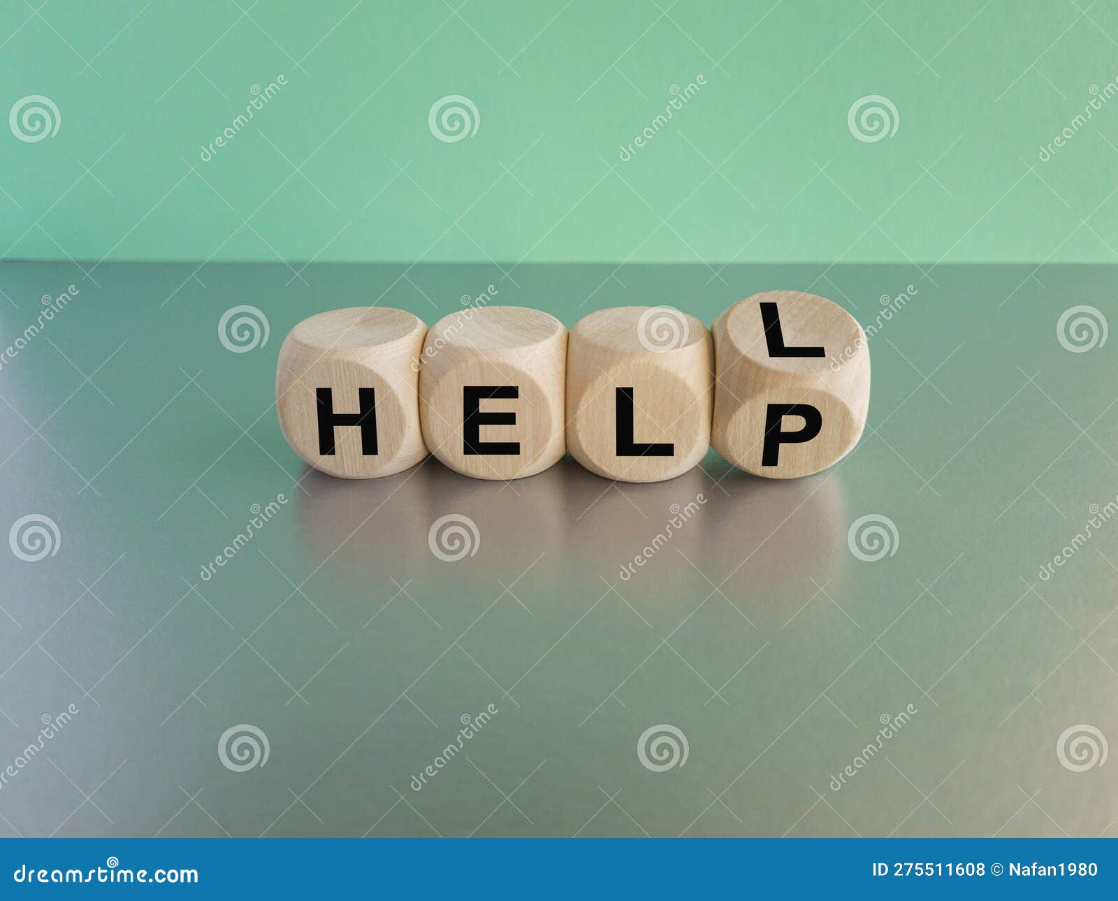 Hell or Help Symbol. Turned a Cube and Changes the Word Hell To Help ...