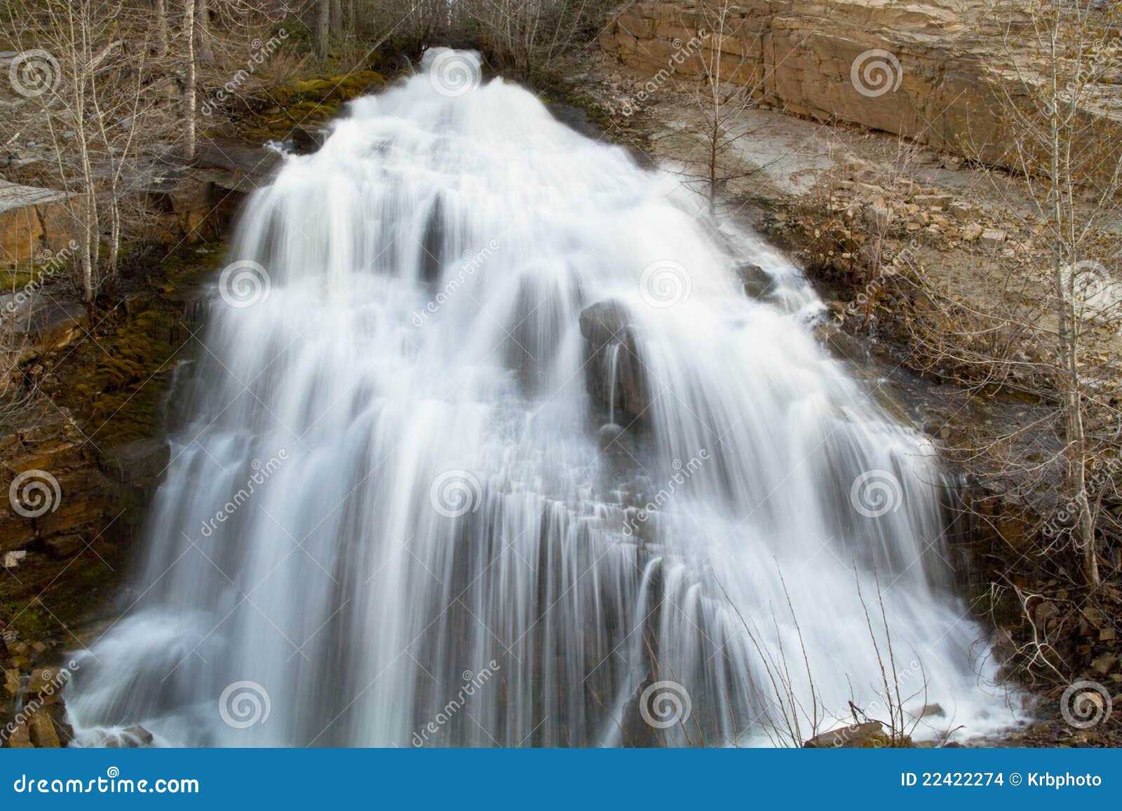 Hell Roaring falls stock photo. Image of liquid, flowing - 22422274