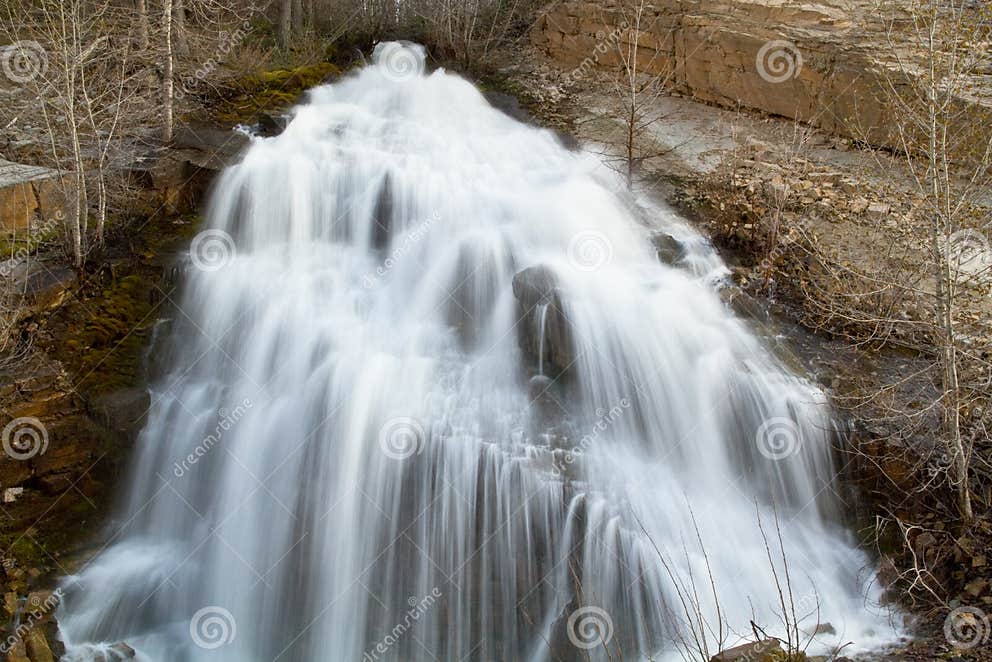 Hell Roaring falls stock photo. Image of liquid, flowing - 22422274