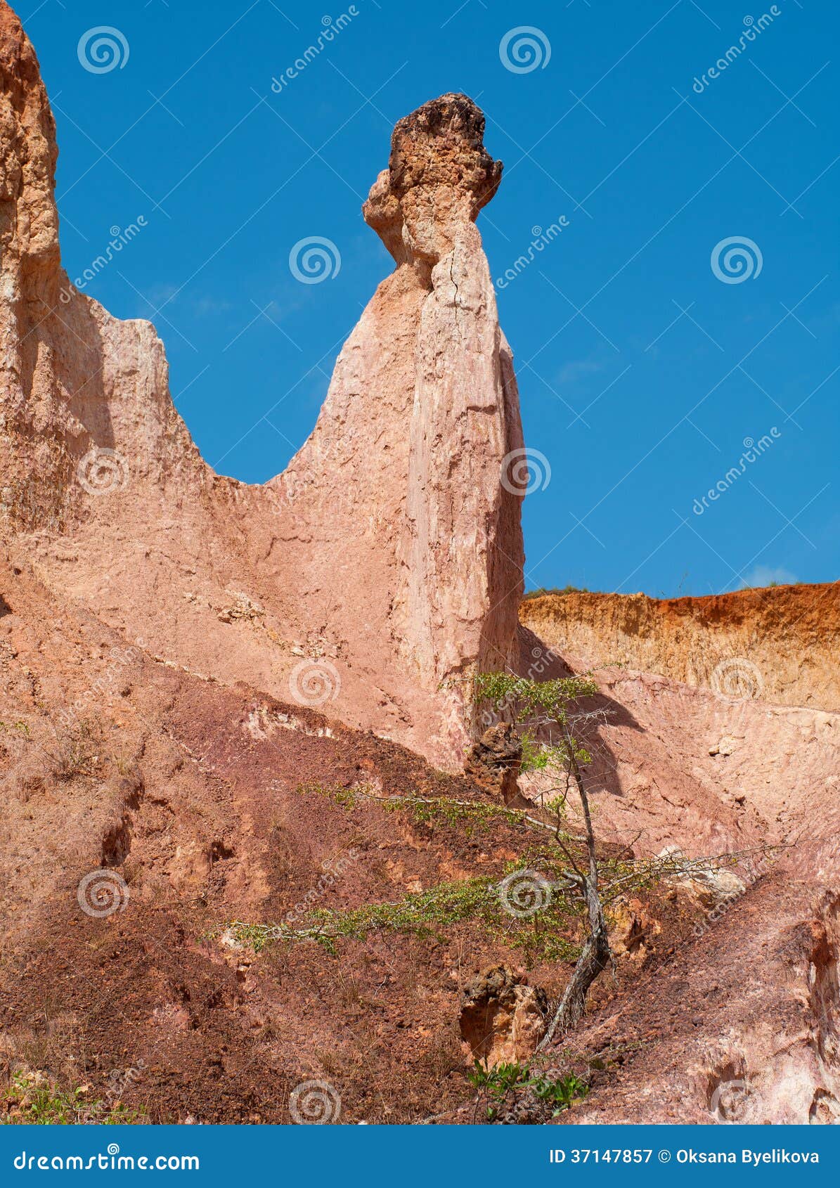 The Hell S Kitchen, Marafa Canyon, Kenya Stock Image - Image of kenya ...
