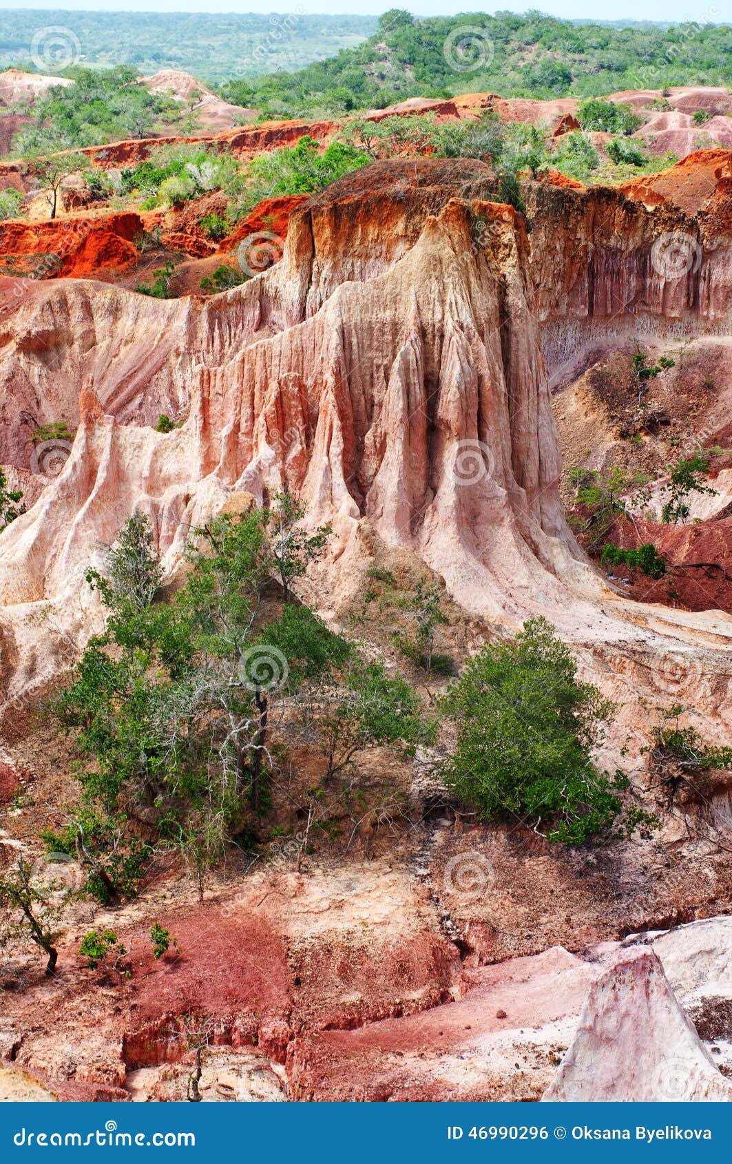 The Hell S Kitchen, Marafa Canyon, Kenya Stock Photo - Image of ...