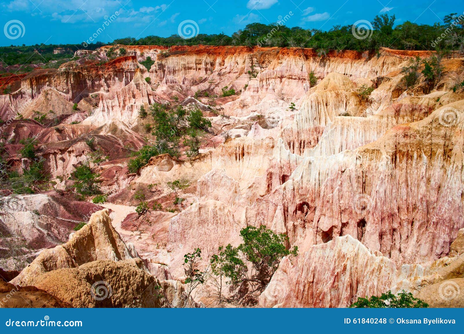 The Hell S Kitchen, Marafa Canyon, Kenya Stock Photo - Image of ...