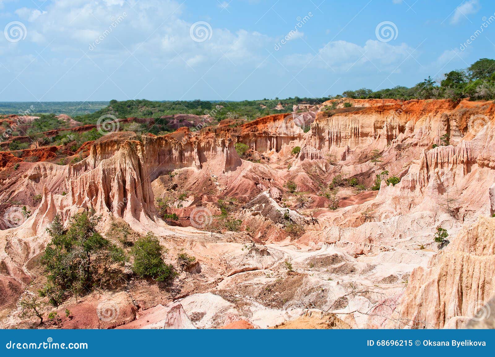 The Hell S Kitchen, Marafa Canyon, Kenya Stock Image - Image of ...