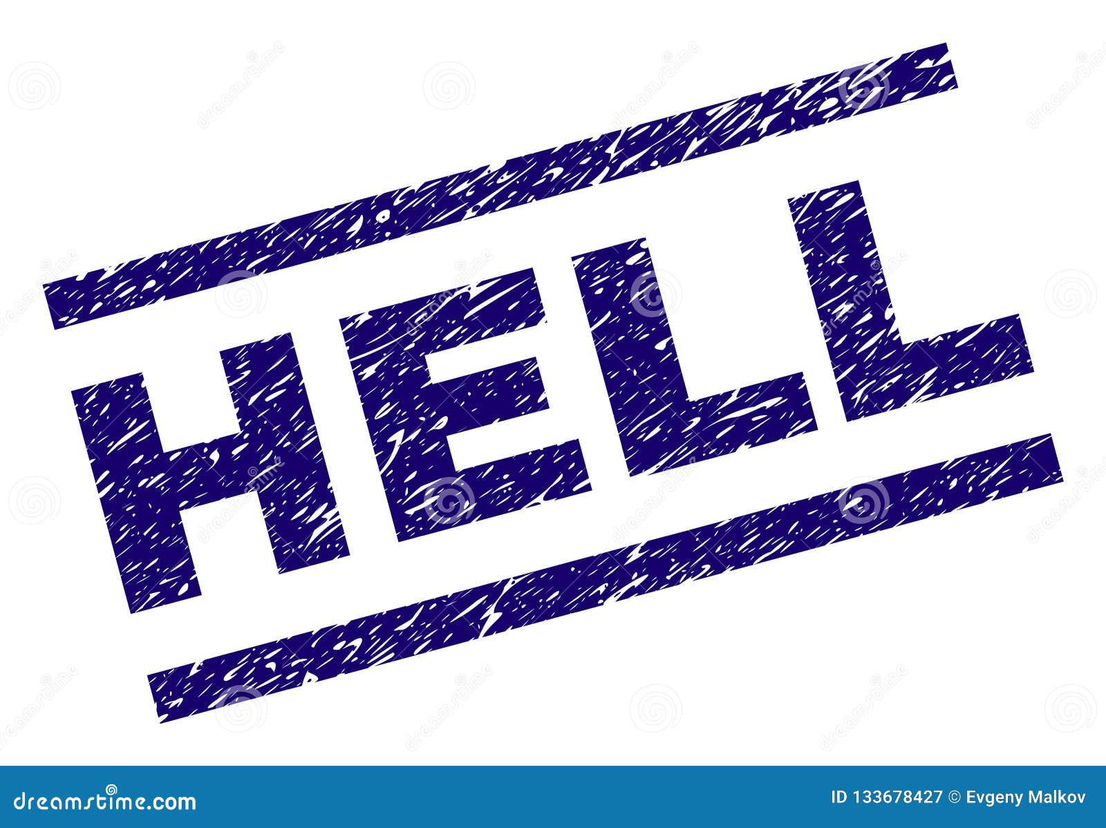 Scratched Textured HELL Stamp Seal Stock Vector - Illustration of ...