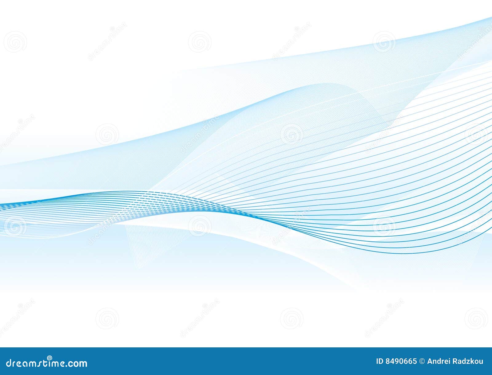 Hellblaue Welle vektor abbildung. Illustration von technologie - 8490665