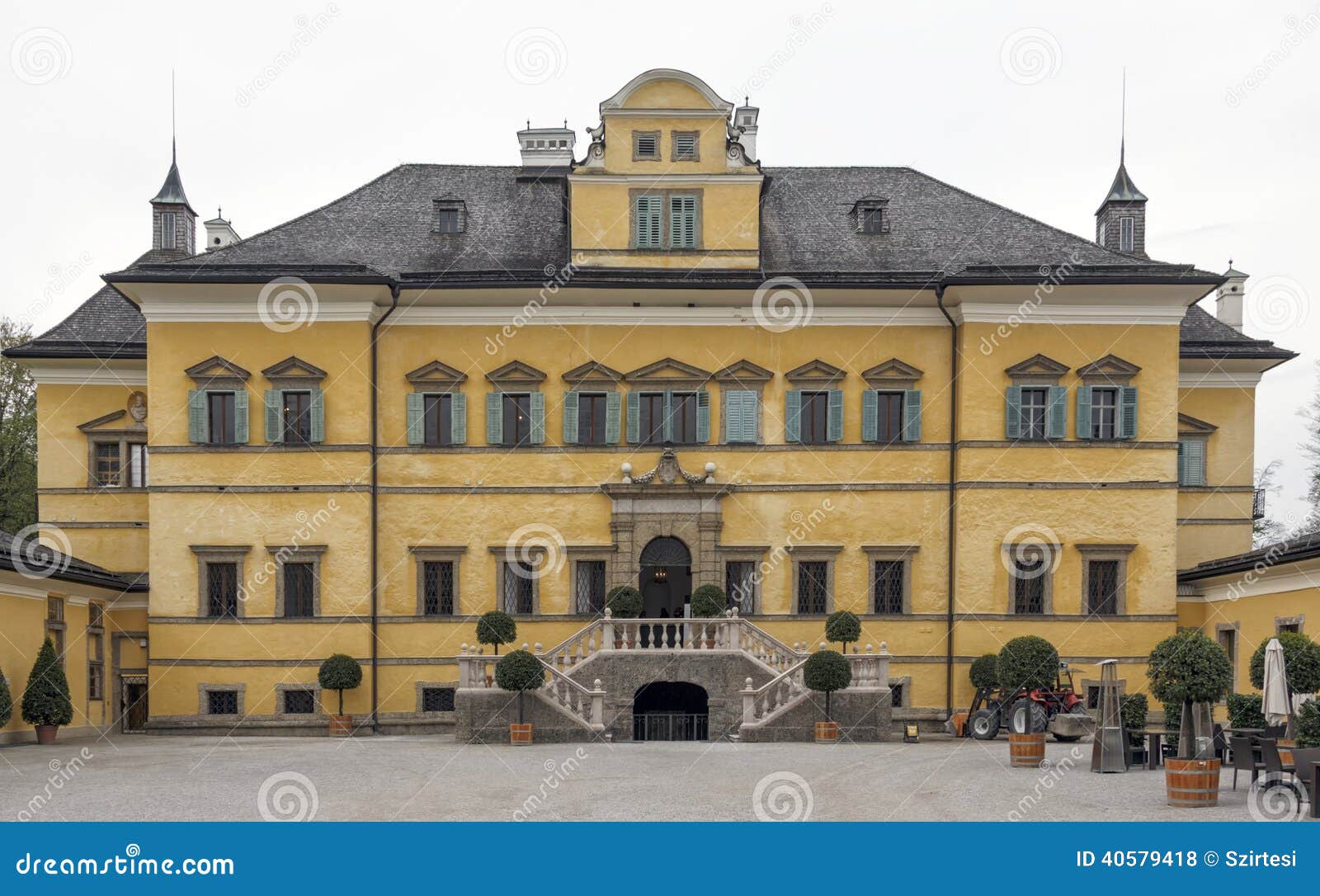 Hellbrunn Palace stock photo. Image of austria, building - 40579418