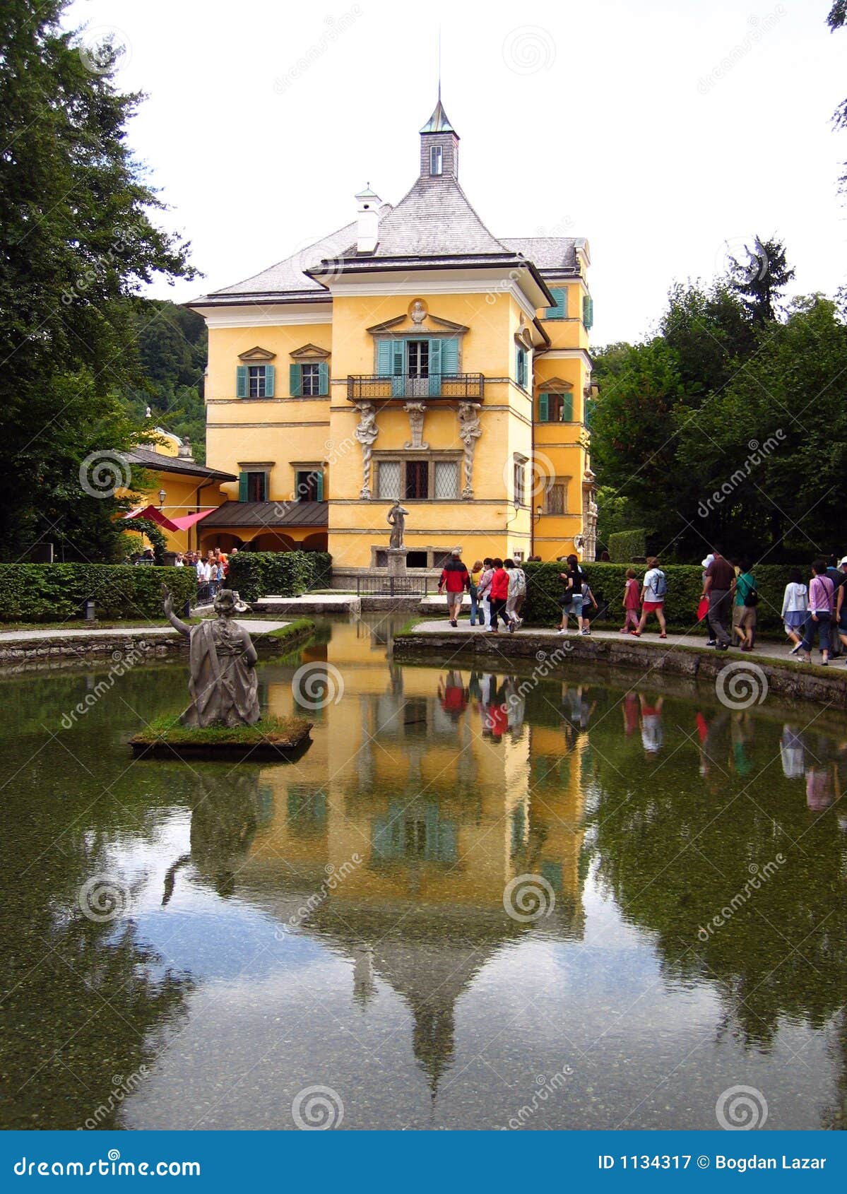Hellbrunn Palace - Salzburg, Austria Stock Image - Image of hellbrunn ...