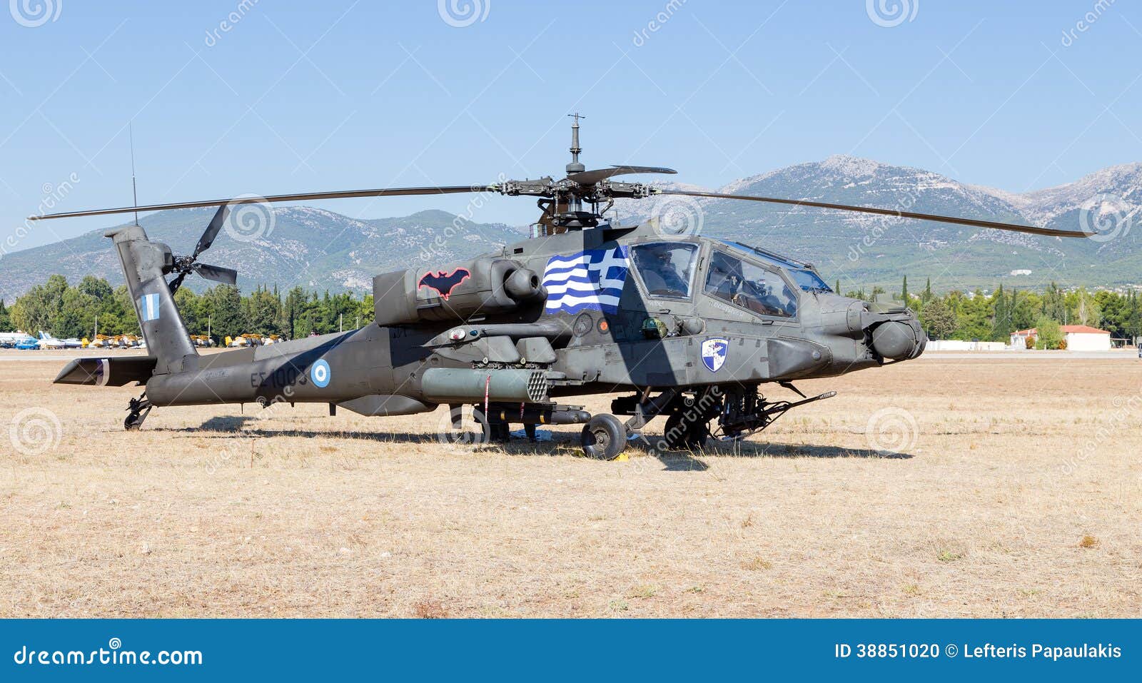Hellenic Army AH-64A Apache Attack Helicopter Editorial Image - Image ...