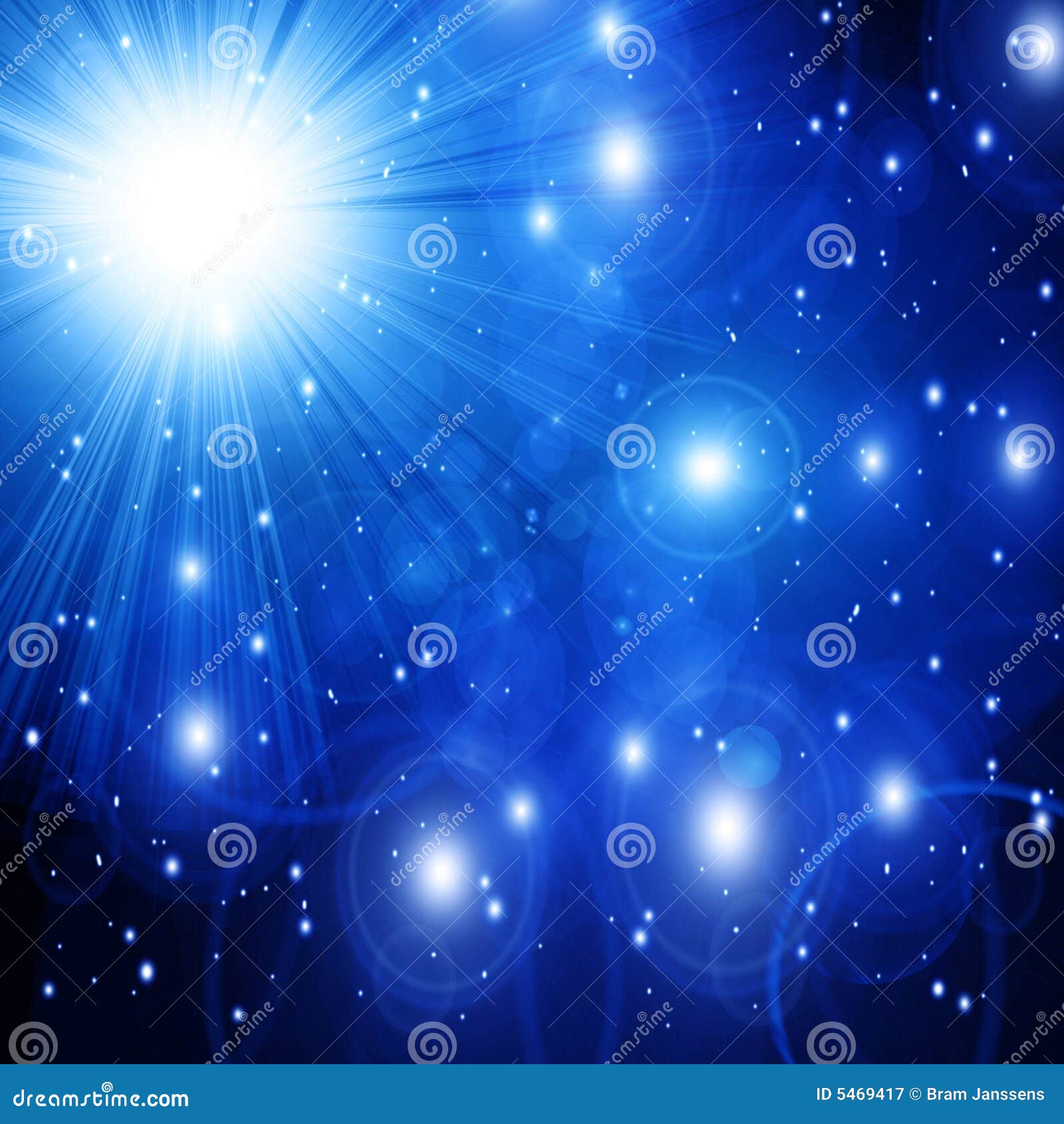 Heller funkelnder Stern stock abbildung. Illustration von schein - 5469417