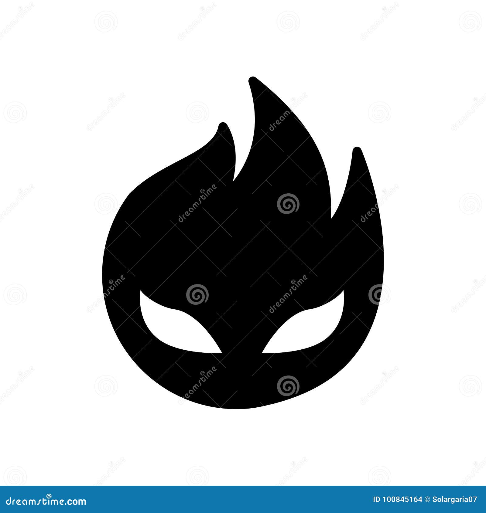 Icon Of Hellfire - Vector Iconic Design | CartoonDealer.com #100845164