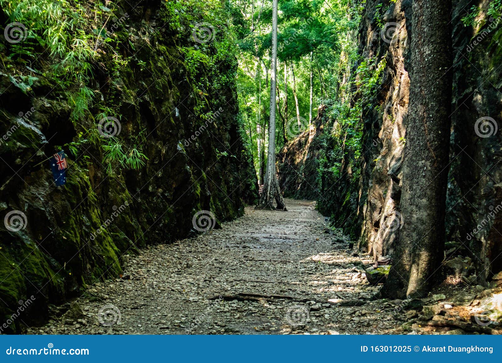 Hellfire Pass stock image. Image of australia, historic - 163012025