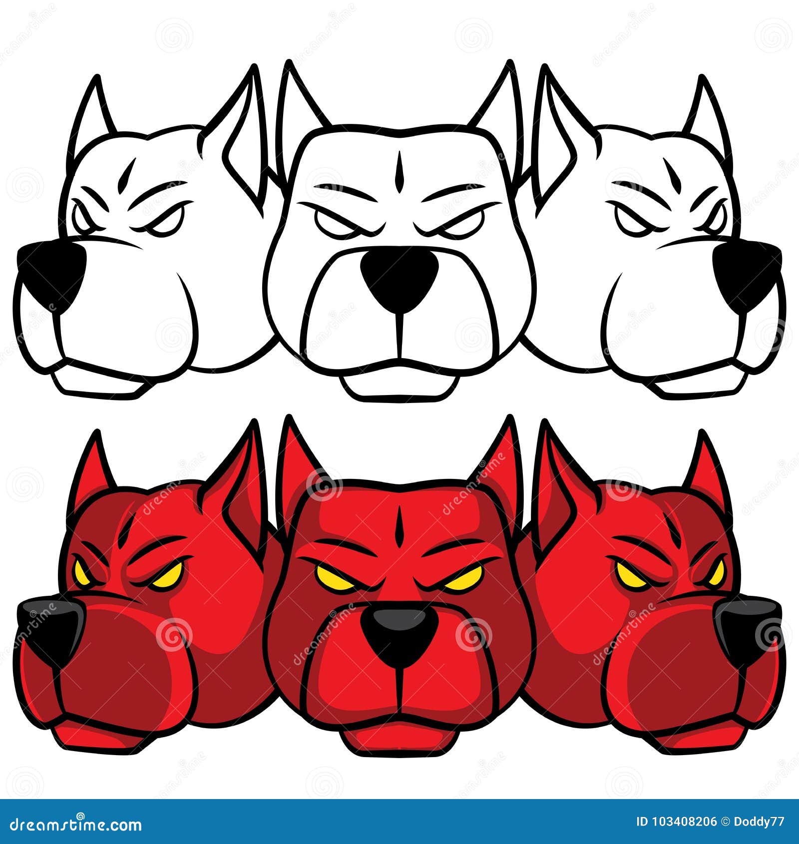 Hellhound 3d Cartoon Character Illustration Ai Generated ...