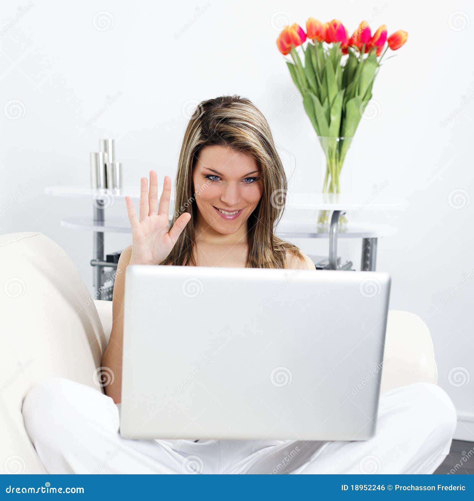 Hello stock photo. Image of network, side, beautiful - 18952246