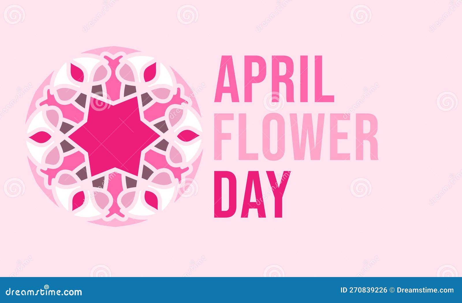Hello April. April Month Vector Stock Vector - Illustration of floral ...