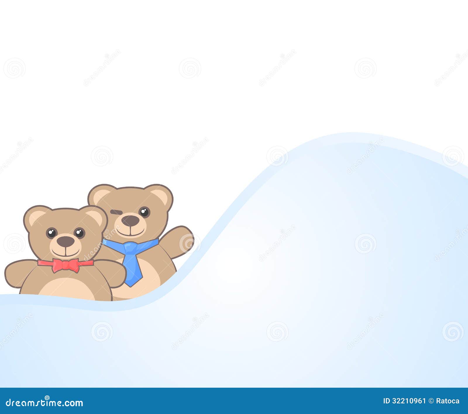 Hello bear card stock vector. Illustration of expressive - 32210961