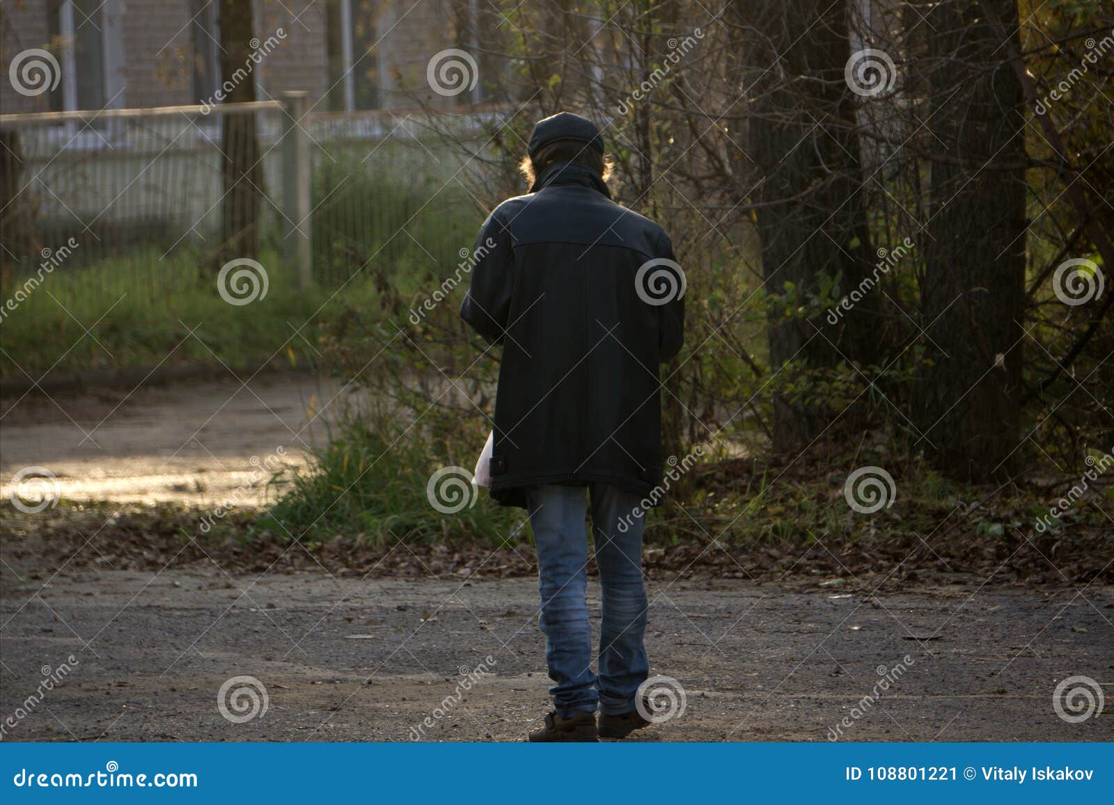 Hello from the Bearded Man with Flat Cap and Leather Jacket . Editorial ...